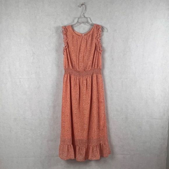 Pinkblush | Dresses | Nwt Floral Peach Maxi Dress | Poshmark
